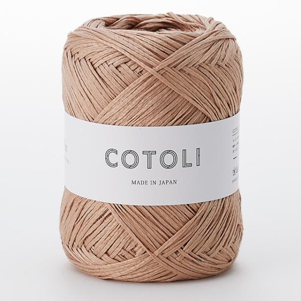 ●素材：綿100％●容量：約40g玉巻（約173m）●使用針：かぎ針 3/0〜4/0号●標準ゲージ：30〜31目・32〜35段●生産国：日本【商品の特徴】毛羽立ちが少ない「コンパクトスピン」から作り上げた高級コットンを使用したコットンテープ...