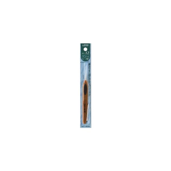 ●サイズ：長さ 約12.8cm●適した糸：70番〜80番のレース糸●1本入り【商品説明】シックでおしゃれなべっ甲調デザインが人気のクロバー「ペンEシリーズ」のレース針です。軽くて持ちやすい、安定感のある形状の柄なので、編みやすく、指に優しい...