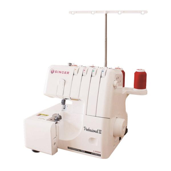 ●サイズ：高さ31.5cm、幅34.5cm、奥行28.0cm、質量6.6kg【商品の詳細】ニットソーイングにもおすすめのロックミシン。1本針3本糸ロック、2本針4本糸ロック、巻ロック、細ロックができます。●便利な機能カラーガイドで糸かけも糸...