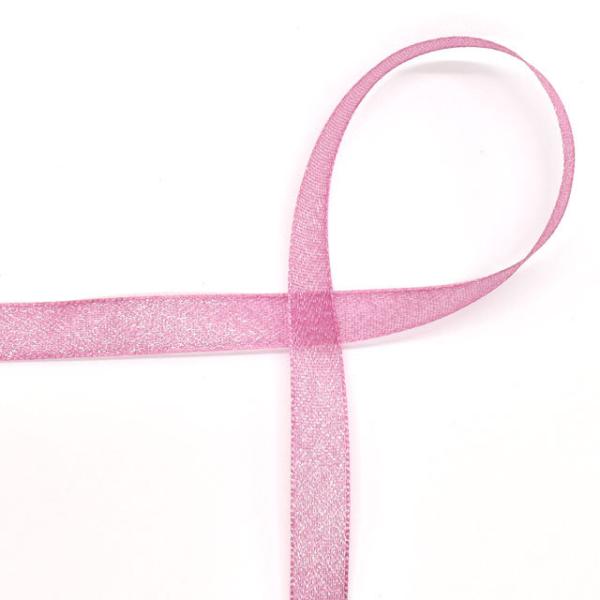 ●素材：ナイロン100％●日本製【商品の詳細】ラメが上品にキラキラ輝くオーガンジーリボンです。ナイロン素材でツルツルした肌触りと適度なハリがあり、ラッピングやフラワーアレンジメントなどにおすすめです。【ご注意事項】・製造の工程上、1反の中に...