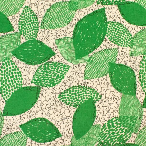 ●素材：綿85％　麻15％●生地幅：約108cm【商品の説明】かわいらしいテキスタイルで人気のアパレルブランド「Marble SUD（マーブルシュッド）」の生地です。麻混紡のシーチング素材はナチュラルな風合いと柔らかさがあり、お洋服やこもの...