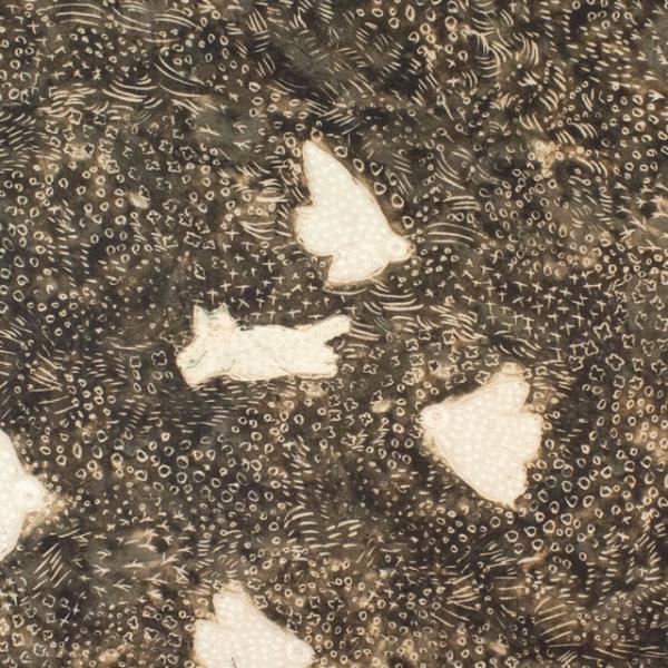 ●素材：綿100%●生地幅：約110cm【商品の説明】大阪を拠点に制作を行う陶芸家・ｍizacosha（ミシャコシャ）さんのデザインです。おとぎ話のワンシーンを切り取ったような、陶芸のぬくもりを感じられるミシャコシャならではのテキスタイル。...