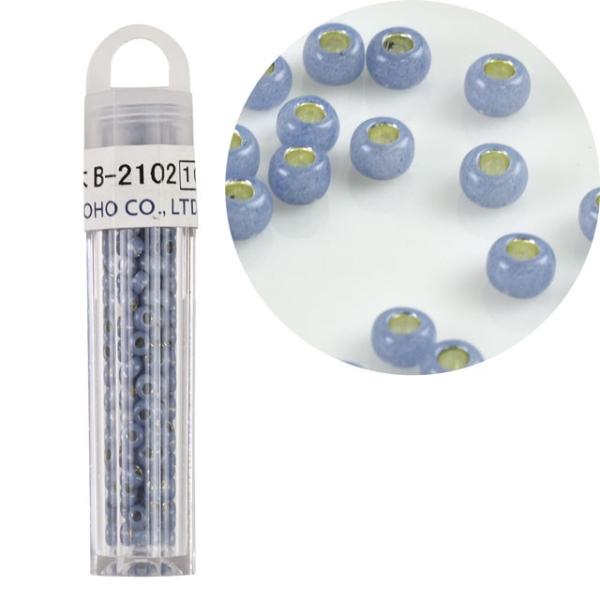 ●素材：ガラス●サイズ：外径 約3mm●加工：銀メッキ着色（スキビーズの穴の中を、銀でメッキしたもの）●内容：4g（約160粒）【商品の詳細】プラスチック製の8角形のケースに入っています。全体的に丸みを帯びたビーズです。【ご注意】サラシ（漂...