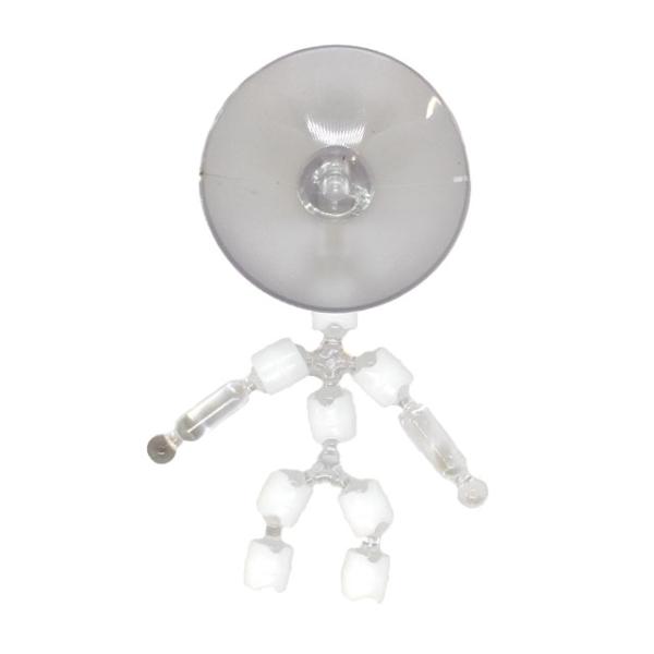 ●素材：パーツ・透明/PS（ポリスチレン）、パーツ・白/POM（ポリアセタール）、吸盤/PVC（ポリ塩化ビニル）●サイズ：全長約12cm●生産国：日本【商品の特徴】ぬいぐるみやお人形の中に入れる骨格パーツ（トイスケルトン）です。ぬいぐるみに...