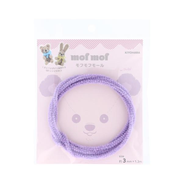 ●素材：毛…アクリル・ナイロン・ウール / 芯…鉄●容量：太さ約3mm、長さ1.3m●対象年齢：12歳以上【商品の説明】ふわふわ感がかわいい手触りの良いモール。羊毛フェルトやボアのような毛の詰まった高級感のある仕上がりを楽しめます。手軽に本...