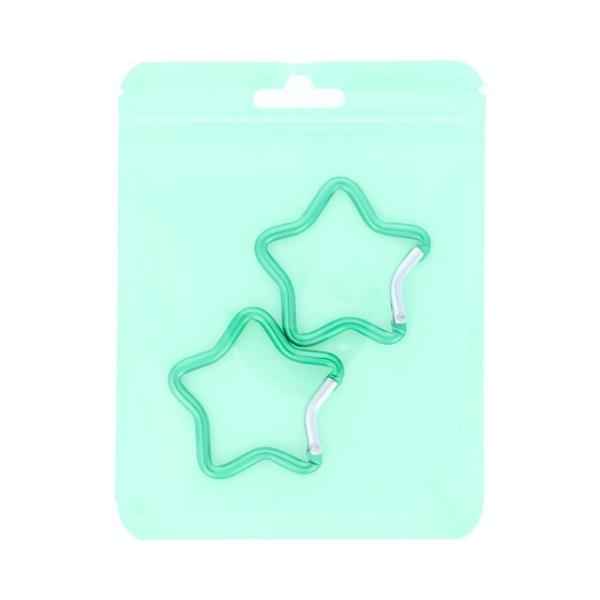 ●素材：アルミニウム●内容：2個入●サイズ：画像参照【商品の詳細】バッグなどの付け外しに便利なカラビナが、推し活をさらに楽しめるキュンと可愛いアイテムになりました。推し色にも合わせやすい6色展開です。