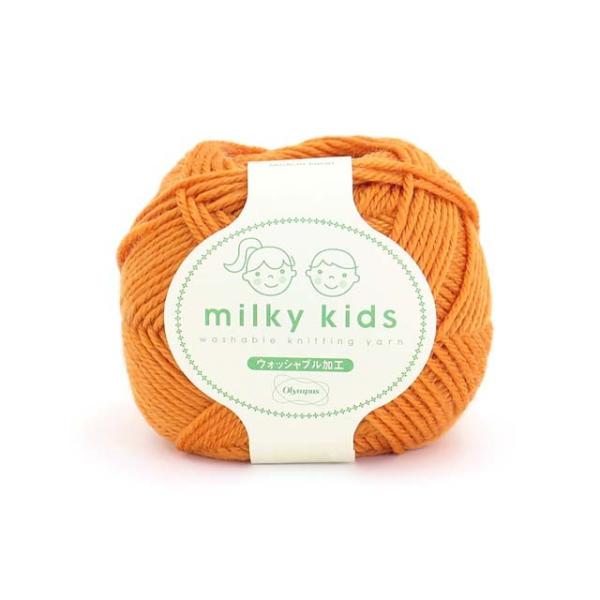 ●素材：ウール 60％　アクリル 40％●容量：40g玉巻（約98m）●使用針：棒針5〜7号　/　かぎ針5/0〜6/0号●標準ゲージ：20〜22目・28〜30段●必要玉数の目安：キッズ（4〜5才）用プルオーバー7玉　　キッズ（4〜5才）用ベ...