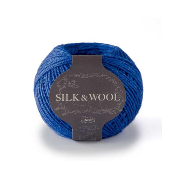 ●素材：ウール70%、シルク20％、モヘヤ10％（キッドモヘヤ）●容量：50g玉巻（約205m）●使用針：棒針5〜7号 / かぎ針5/0〜6/0号●標準ゲージ：22〜24目・28〜32段●生産国：日本●必要玉数の目安：婦人プルオーバー6玉、...