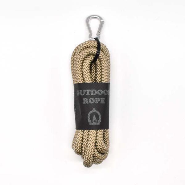 ●素材（コード本体）：ポリエステル100％●太さ（コード本体）：約8mm●入数（コード本体）：長さ約2m×1本●引張強度（コード本体）：1300kg【商品の特徴】クライミングロープを作っている工場で生産されている、非常に丈夫なコードです。耐...