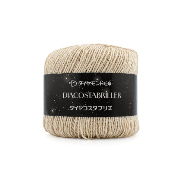 ●素材：レーヨン32％　アクリル32％　綿30％　ポリエステル6％●容量：30g玉巻（約135ｍ）●使用針：棒針4〜5号 ／ かぎ針3/0〜4/0号●標準ゲージ：棒針23〜25目・31〜33段●必要玉数の目安：ベスト5玉 ／ 半袖プルオーバ...