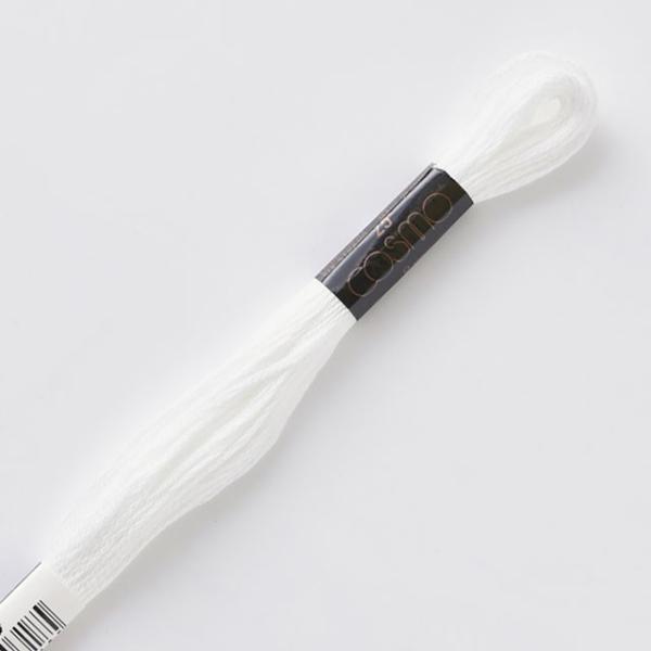 商品画像はサンプル画像のため、実物と色が異なります。目安としてご参照くださいませ。必ず色番号をご確認の上お買い求めください。●素材：綿100％（高級超長綿）●容量：長さ約8ｍ、6本撚り●太さ：25番【商品の特徴】フランス刺繍、クロスステッチ...