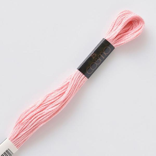 商品画像はサンプル画像のため、実物と色が異なります。目安としてご参照くださいませ。必ず色番号をご確認の上お買い求めください。●素材：綿100％（高級超長綿）●容量：長さ約8ｍ、6本撚り●太さ：25番【商品の特徴】フランス刺繍、クロスステッチ...