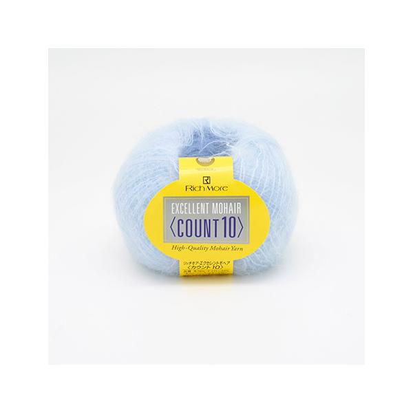 ●素材：スーパーキッドモヘヤ71％　ラムウール5％　ナイロン24％●容量：20g玉巻（約200m）●使用針：棒針一本どり4〜5号　二本どり6〜8号●標準ゲージ：一本どり25目・36段　二本どり19目・28段●必要玉数の目安：婦人セーター8〜...