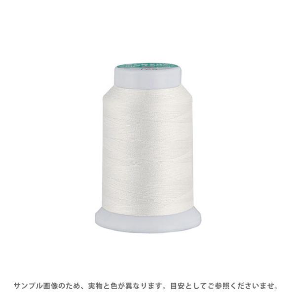 ●素材：ポリエステル100％●長さ：1000m巻き●ミシン針：9〜11号【商品の詳細】90番手のロックミシン糸。合繊縫い糸の中でももっともポピュラーに使用されているポリエステルスパン糸を原料として、「可縫性向上加工」を施した快適な縫い調子と...