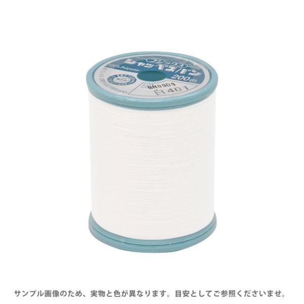 ●素材：ポリエステル100%●長さ：200ｍ巻き●針：ミシン針9〜14番【商品の詳細】コットン、ウール、合繊などの様々な素材、また、ブロード、コーデュロイ、フラノ、ソフトデニムなどやや薄手からやや厚手の生地まで、幅広くご利用いただけるポリエ...