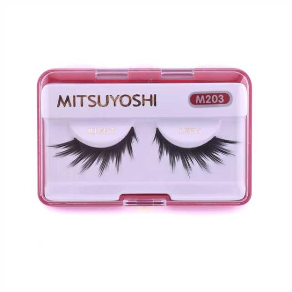 【商品の詳細】毛の長さとボリュームが特徴のアイラッシュ。目に光を取り込むジグザグまつげ。セクシーかつ上品な雰囲気の切れ長アイラッシュ。接着剤（ドンピシャン）が付属しています。※開封された商品の返品・交換は、衛生上一切お受けする事ができません...