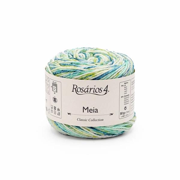 ●素材：メリノウール70%　ポリアミド30%●容量：50g玉巻（約185m）●使用針：棒針5〜8号（3.5〜4.5mm）/かぎ針6/0〜8/0号●標準ゲージ：20目・30段●生産国：ポルトガル●必要玉数の目安：婦人プルオーバー6玉、ベスト4...