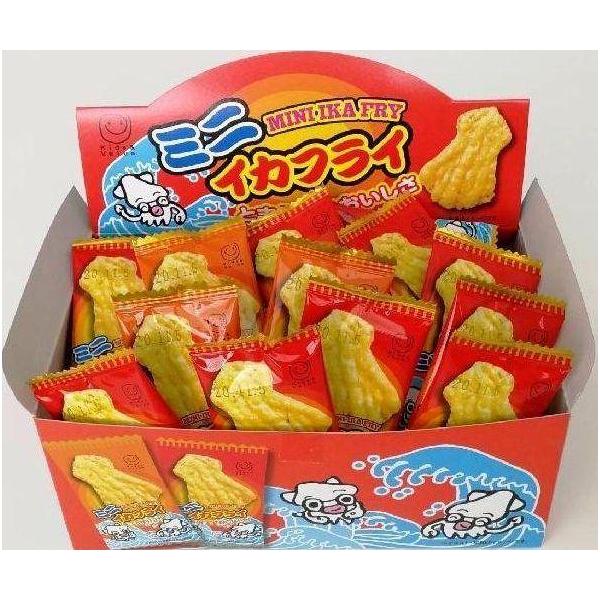 小さなイカフライを個包装にしました。とまらないおいしさです。