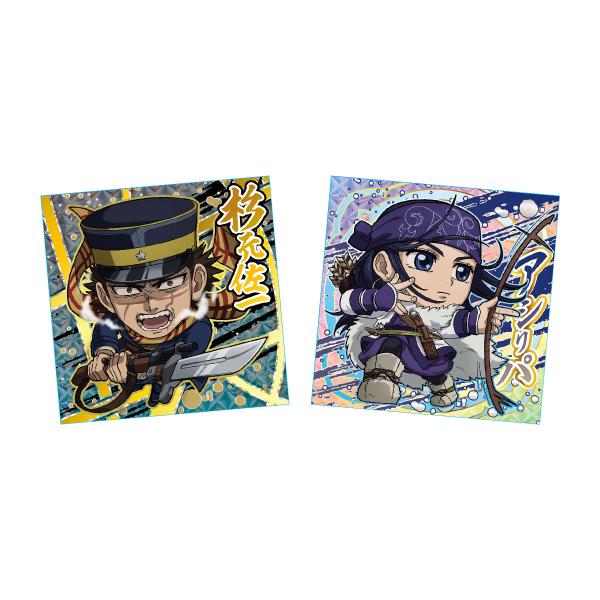 【発売日：2026年07月13日】TVアニメ『ゴールデンカムイ』がにふぉるめーしょんに初登場！！全種輝くメタリック仕様で、イラストは全て描き起こし！！■コレクションシールのブランド名「にふぉるめーしょん」とはにとうしん（2頭身）のディフォル...