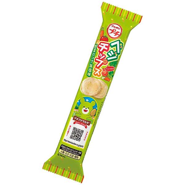 ノンフライで軽い食感のスナックに野菜の旨味を凝縮し、あとひく味わいに仕上げました。クセになる旨塩味のベジスナックです。