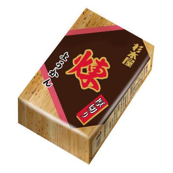 ほどよい上品な甘さとまろやかな味の、伝統的な本格派の棹ようかん。ようかんのおいしさは厚切りが一番です。