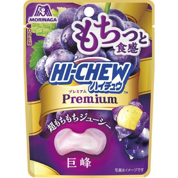 絶妙な柔らかさと噛み応えが織りなす「もちもち食感」と、濃厚でジューシーな果実の味わいで、ほっと一息リフレッシュを促す、プレミアム品質のハイチュウです。