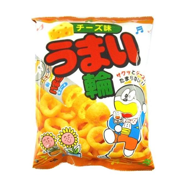 サクサクのコーンスナックを食べやすい形にしました。人気のチーズ味です。