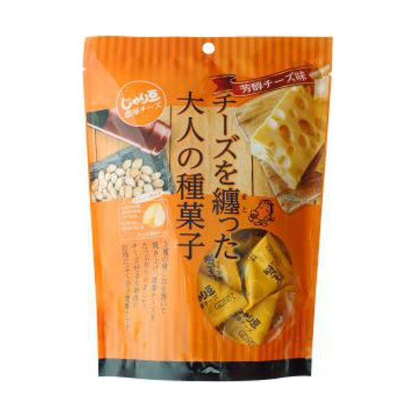 チーズを纏った大人の種菓子。ひまわりの種、かぼちゃの種、アーモンドに衣を巻いて焼き上げ、濃厚チーズをたっぷりとかけました。芳醇なチーズの香りと味がお楽しみいただけるチーズ好きも納得の種菓子です。お酒のおつまみはもちろんおやつやお茶うけなどに...