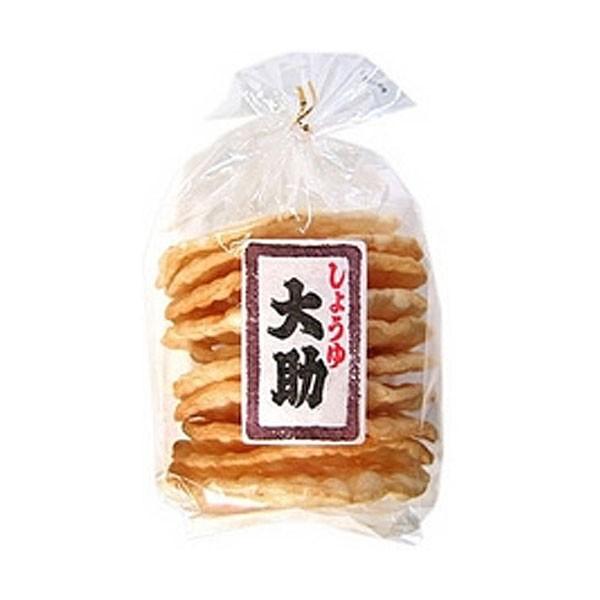 歯もろいしょうゆ味のせんべいです