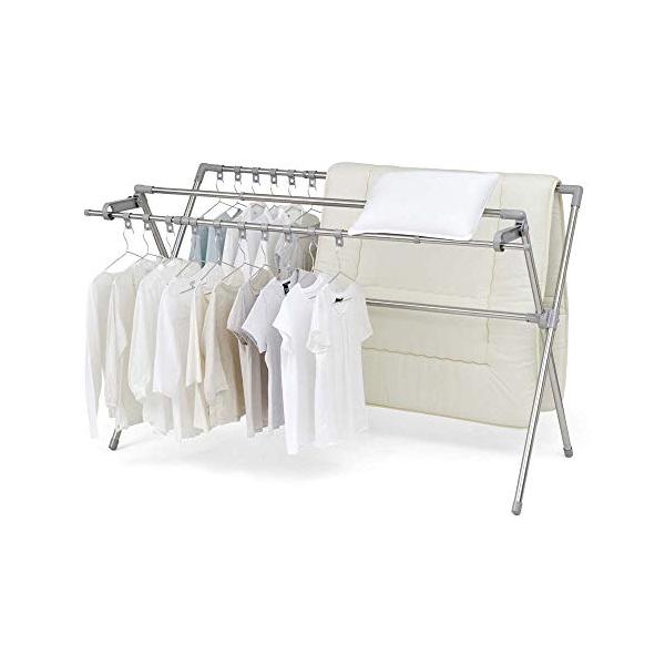 商品サイズ(cm):幅約167*225*奥行約90*高さ約113質量:約5.5kg耐荷重/全体:約20kg収納時サイズ(約): 1330*140*1440mm 工具不要のかんたん組み立て パイプをフレームを「カチッ」と音がするまで差し込むだ...