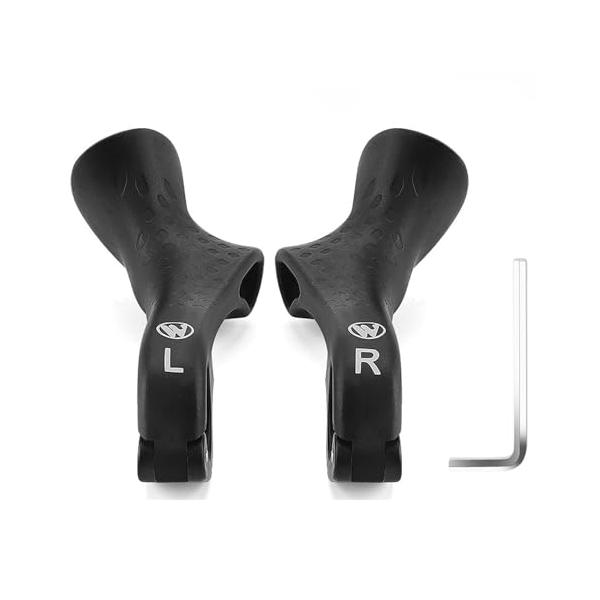 高品質 この自転車バーエンドは高品質のナイロン採用して、軽くて頑丈で、自転車への負担を軽減することができます。 取り付け簡単 工具を使用せずに自転車のハンドルバーに簡単にインストールできます。 優れた性能 自転車補助ハンドルバーは、自転車を...