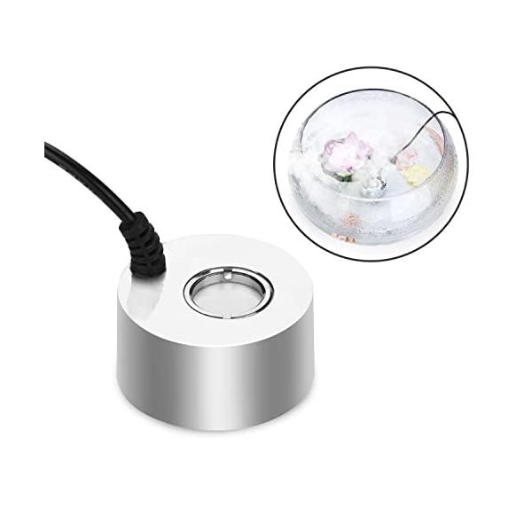 サイズ：4.8*4.2CM 広く使用 agptek ミストメーカーhs0056は、超音波技術で悪臭をフィルタリングするために、池、築山や水タンクに見事なミスト風景を加えて、雲煙が立ちこめる幻の世界を作り出します。雰囲気もより一層幻想的になり...