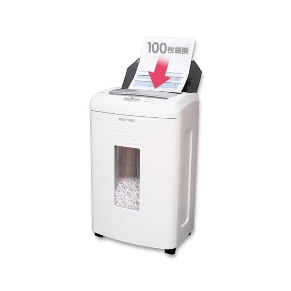色：ホワイト 商品サイズ :幅約34.5*奥行約24*高さ約55.6cm 本体重量 :約9.5kg ダストボックス容量 :約22L(A4コピー用紙約200枚) 最大給紙枚数(自動細断 :A4コピー用紙 100枚 定格時間 :約10分(連続で...