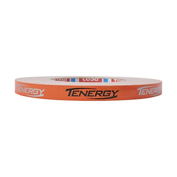 サイズ：50 Meters (100 Rackets)保護エッジテープ - 12mm。オレンジにTenergyロゴ入り。12mm/10mロールで約23個のラケットを縁取りできます。刃とゴムの端を保護します。すべてのパドルをカバーする幅広のエ...