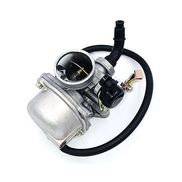 * 品質に優れた 社外品 ＰZ19 ハンドチョークキャブレター 汎用品 交換用 です。チョークはワイヤーで操作されます。*適合車種：50cc 70cc 90cc 110cc 125cc クラスのバギーゴーカートダートやチャイナ ATV オー...