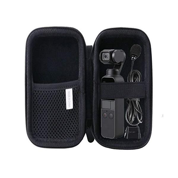 DJI POCKET 2 Creator /DJI Osmo Pocket/FIMI PALM 3軸ジンバルカメラ 小型ミニケース 保護 収納ケース -waiyu JP材質：耐久性のある高級ハードEVA素材、優れた肌触り、中身の柔らかい保護...