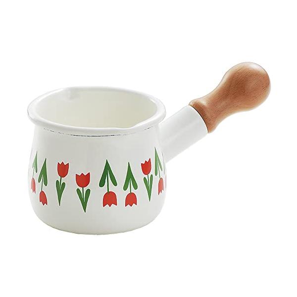 メーカー:タマハシ(Tamahashi)素材:セラミック家庭洗い:手洗い撥水加工:ペイント梱包サイズ:10.3 x 19.5 x 8.8cm梱包重量:340gホーム＆キッチン/キッチン用品/鍋・フライパン/片手鍋/ミルクパン