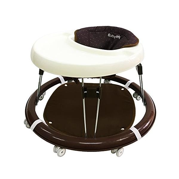 色：ブラウン[本体サイズ] 使用時:(約)W65*D65*H40cm、折りたたみ時:(約)W65*D65*H10cm組立式シート・ストップマット:洗濯不可簡単折りたたみ機能付き[製造国] 中華人民共和国[対象] 7ヶ月 * 15ヶ月ベビー＆...