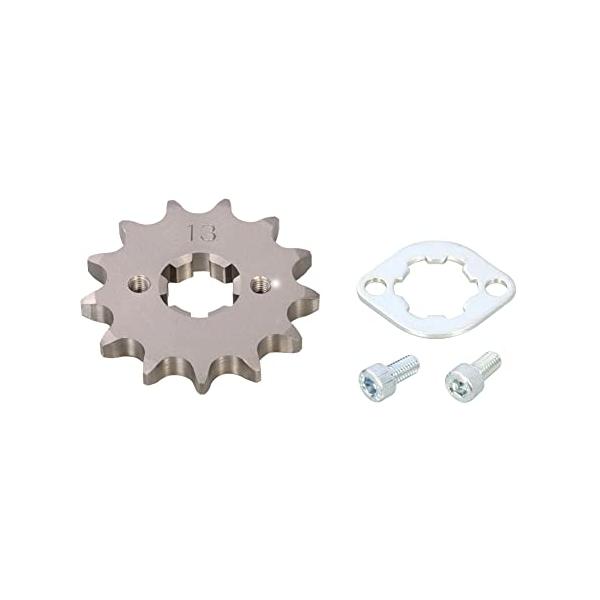 サイズ：13T適合車種 GSX-R125：DL33B * GSX-S125：DL32B428サイズノーマル丁数：14丁ノーマルの補修や二次減速比のセッティングに。※車種により、装着できないT数やガイドプレートの交換、速度変換パルスユニットの...