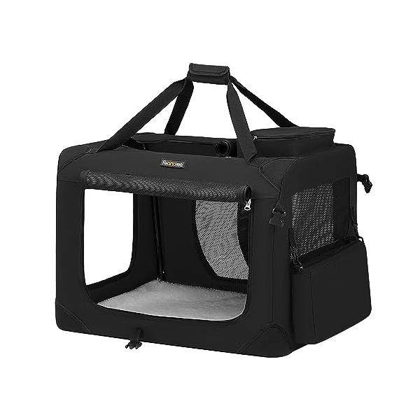 色：ブラックサイズ：70L x 52W x 52H cm 商品仕様 素材：高品質なオックスフォード生地*メタルチューブ*起毛マット、本体重量(約)：3.42kg。サイズ：70*52*52cm。 変形しないデザイン 内部左右に高品質なメタルパ...