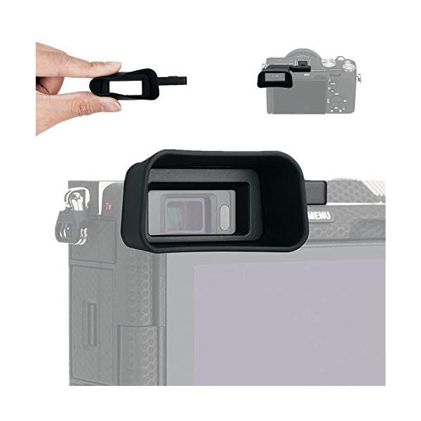 サイズ：Sony A7C 用対応機種：ソニー A7C アイピース 互換可能撮影時に眼の周辺部から入り込む光を遮断します拡張設計、写真を撮るときに鼻が液晶画面に触れないようにする良質なABSとシリコンで製作され、快適な撮影をもたらすアイカップ...