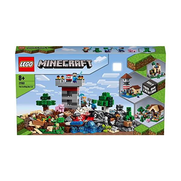 マインクラフトファンの創造力豊かな冒険を現実のものにするセットです。ブロックやパーツ、キャラクターのフィギュアがいっぱい入っていて、遊びを通して想像力や創造性を豊かに育めます。計564ピースのブロックやパーツが入った組み立てセットです。キャ...