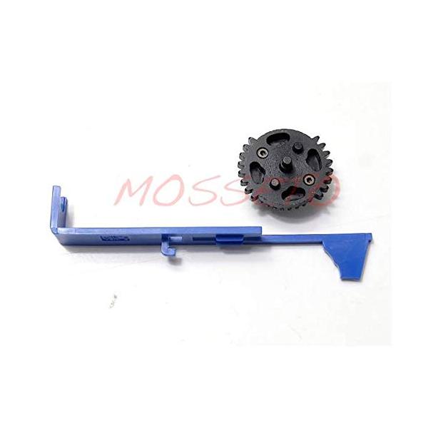 1回転で2回ピストンを引く脅威のハイスピードギヤ(歯数8枚*2)セクターギアとタペットプレートのセット強化ポリマー使用対応..従来型.Ver.2メカボックスホビー/エアガン・モデルガン/モデルガンパーツ