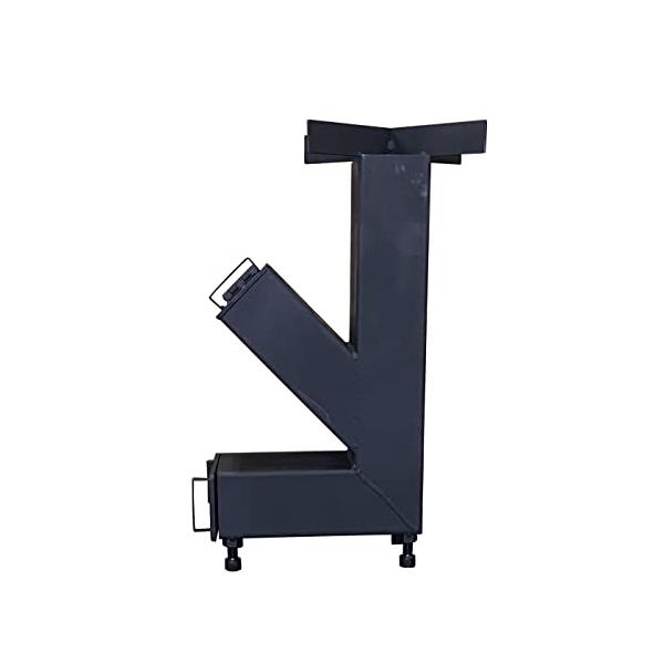 小型 ファミリーソロキャンプブラックアイアンスポーツ&amp;アウトドア/アウトドア/バーベキュー・クッキング用品/バーベキューコンロ・焚火台