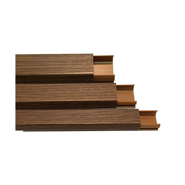 原産国:日本木目調配線収納用モール固定用両面テープ付内寸:9mm*4.5mm長さ:1000mmDIY・工具・ガーデン:電設:ケーブルアクセサリ