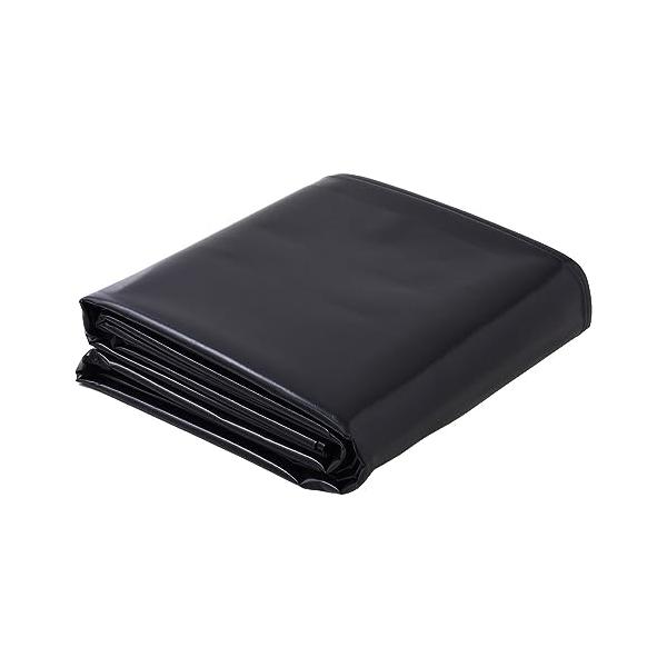 サイズ：4m × 6m 多機能防水マット/ライナー  人工池、貯水池、プール、屋根防水、車両カバー、仮設住宅、防湿マット、キャンプ地面シート、生態環境工事など、 多くのシーンで優れた性能を発揮する防水マットです。 高密度ポリエチレン(HDP...