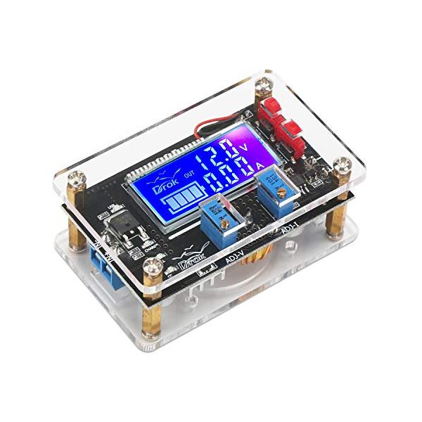 サイズ：降圧DC/DC 6-32V→1.25-32V 5A　75W商品ページの写真は組み立ています状態なので、配送後自分で組み立ています手数があります。ご了承ください。商品は初期化でデフォルトの電圧は20Ｖぐらいから、最初に使用時に電圧の調...