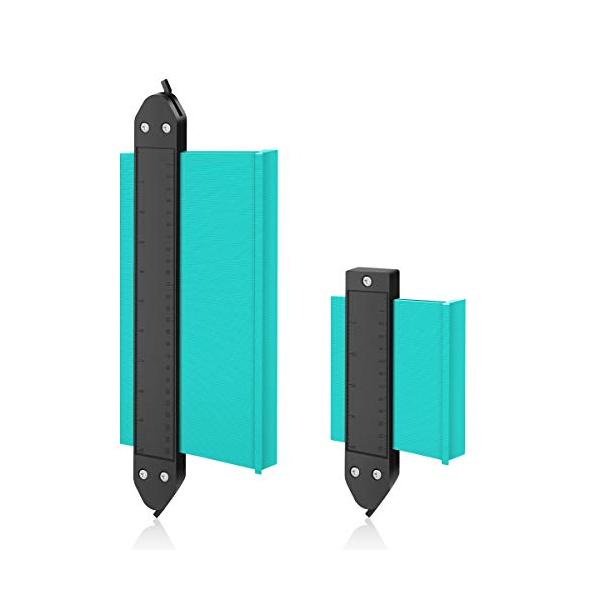 ロック付きの取りゲージ 254mmの取りゲージには、2つのロックが付き、コピーしたいものをしっかりにロックすることができます。 DIYの不可欠なツール ゲージ針がABSプラスチック製で、対象物を傷付けにくく、形状の移し取りも簡単にできます。...