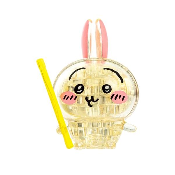 透明ピースを組み上げる立体ジグソーパズルイラストレーター・ナガノによる漫画「ちいかわ」がクリスタルパズルに 別売りのディスプレイライトを使用するとより美しく演出することができます(C) nagano / chiikawa committee...