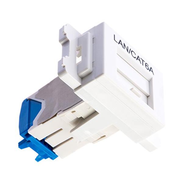 色：白短い奥行で施工性が向上します。標準的な壁用JISプレ-トに取り付け可能です。防じん用のばね式スライドシャッタ-付です。推奨補助工具:パンドウイット製「EGJT-1」色:白DIY・工具・ガーデン:電設:ケーブルアクセサリ